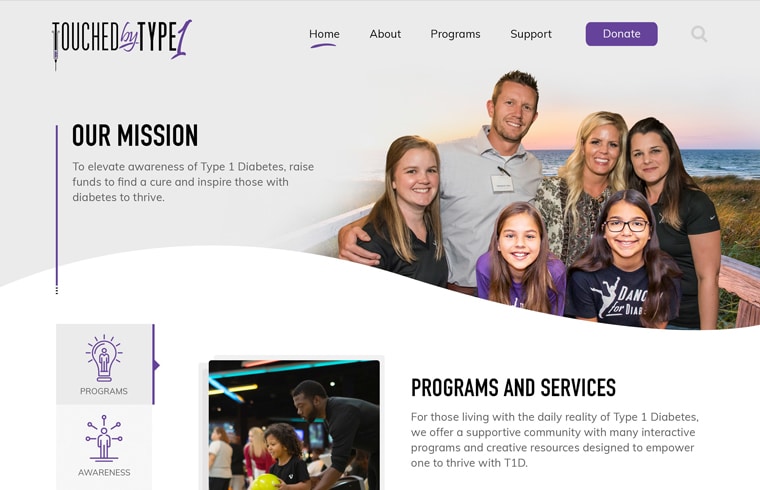 Touched By Type 1 - Trighton Interactive